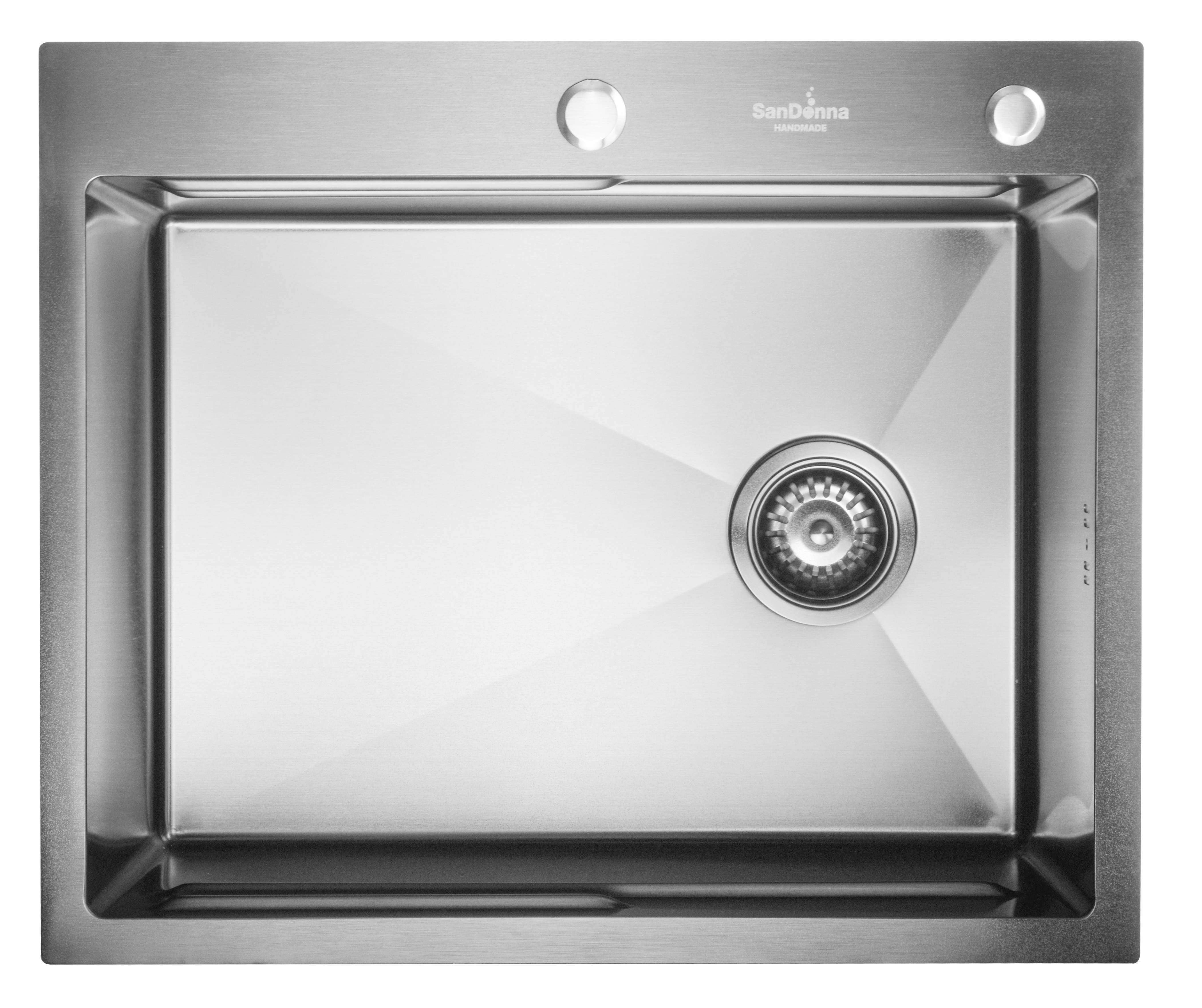 SANDONNA HANDMADE HD 6050R 600X500/230 MM INOX